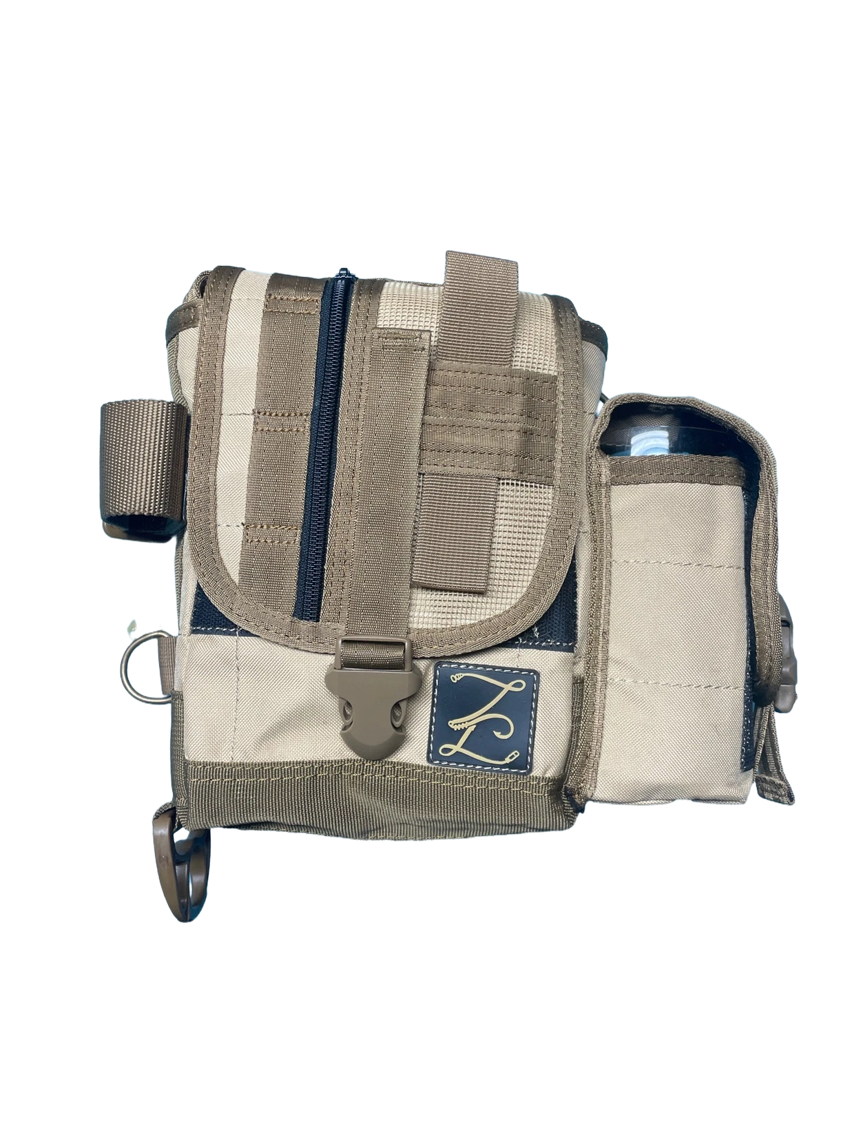 FDE Tan Two Tube Bag | Shop Co.